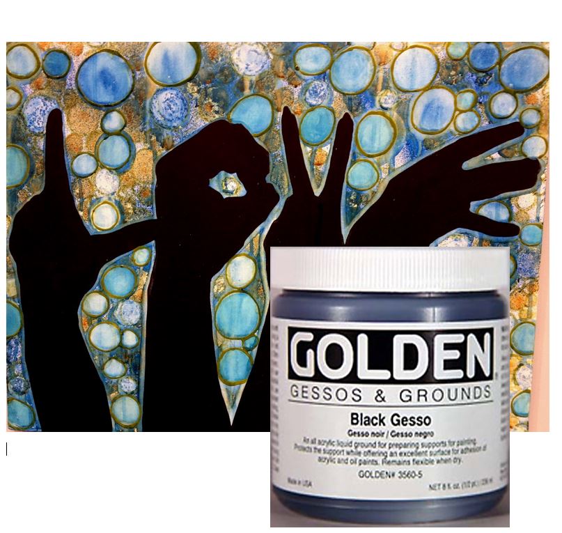 What Is Black Gesso Paint at Stacy Buxton blog