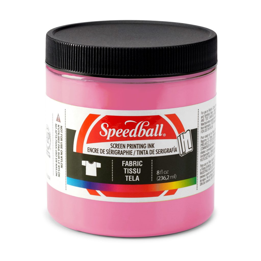 Speedball Fabric Screen Ink - Cotton Candy